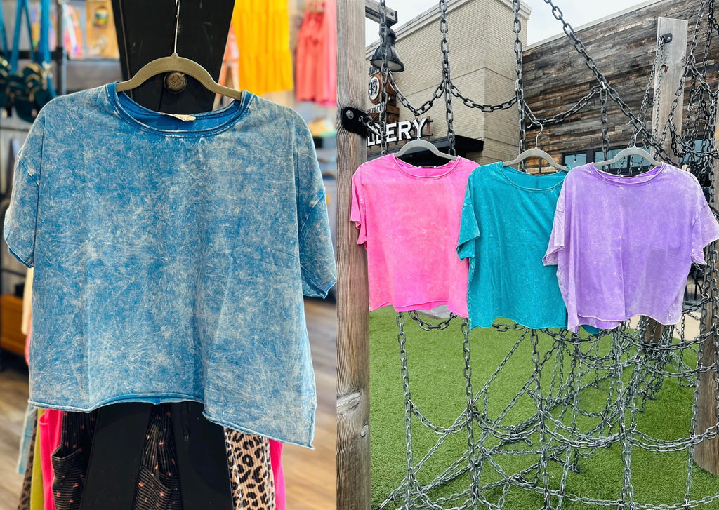 Acid Wash Top – BAAK Boutique