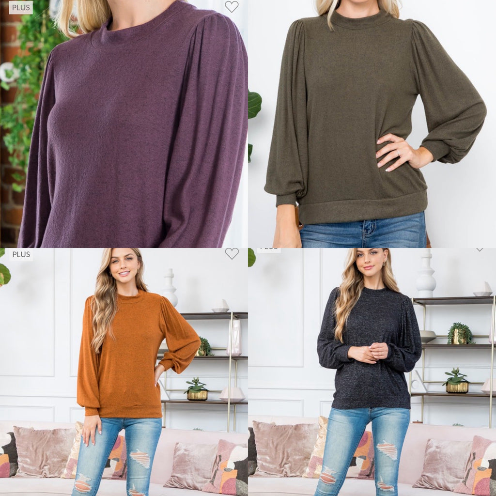 Door Buster ~ Puff Sleeve Top – BAAK Boutique